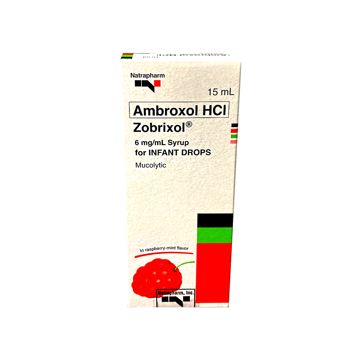 ZOBRIXOL Ambroxol Hydrochloride 6mg / mL Syrup (Oral Drops) 15mL price ...